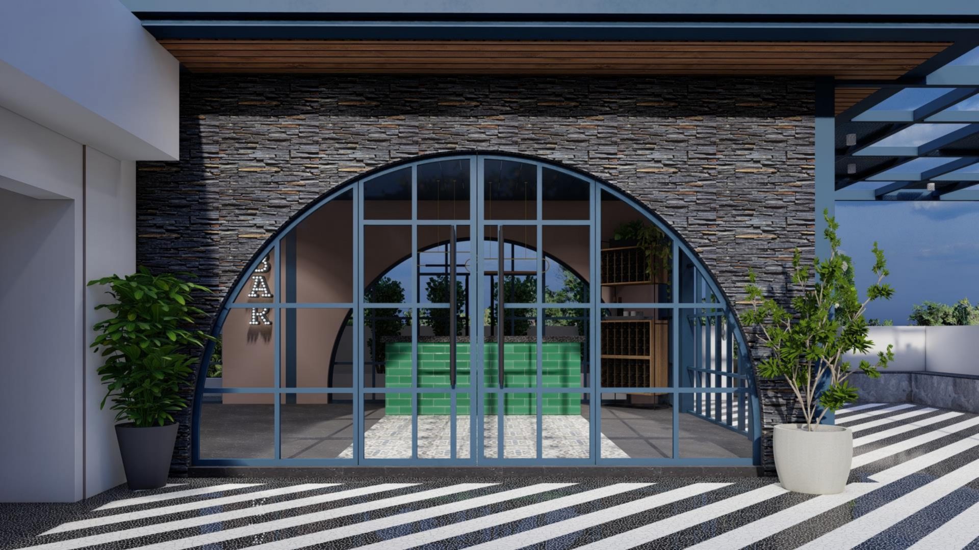 Terrace Party Hall – D Architecture Studio