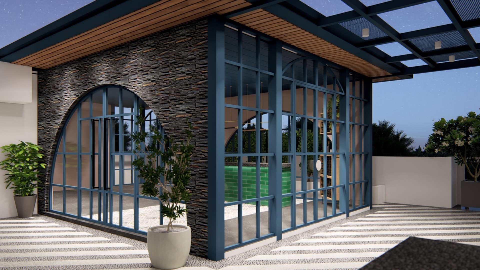 Terrace Party Hall – D Architecture Studio